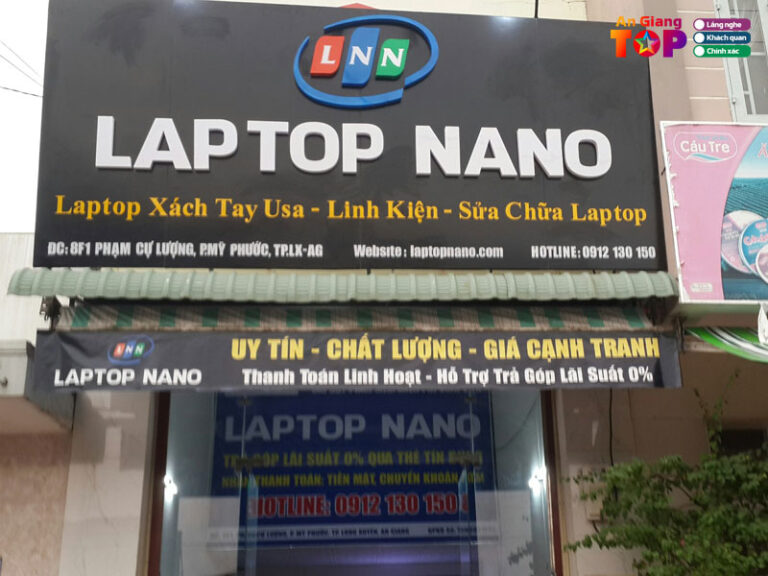 Top 10 địa chỉ bán laptop An Giang chất lượng, bảo hành chu đáo