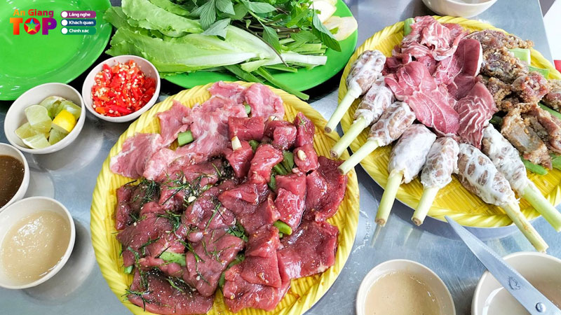 Top 4 quán bò bảy món An Giang đảm bảo ăn là ghiền